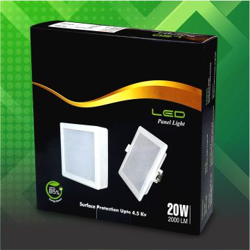 led panel light packaging box | led surface panel light box